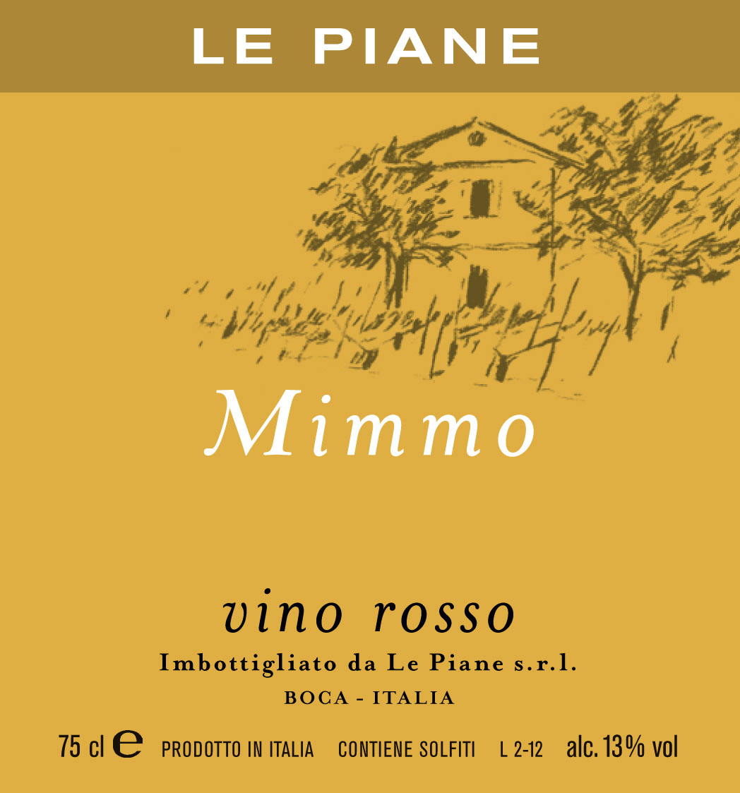 Rosso Novarese, "Mimmo" – Vinity Wine Company